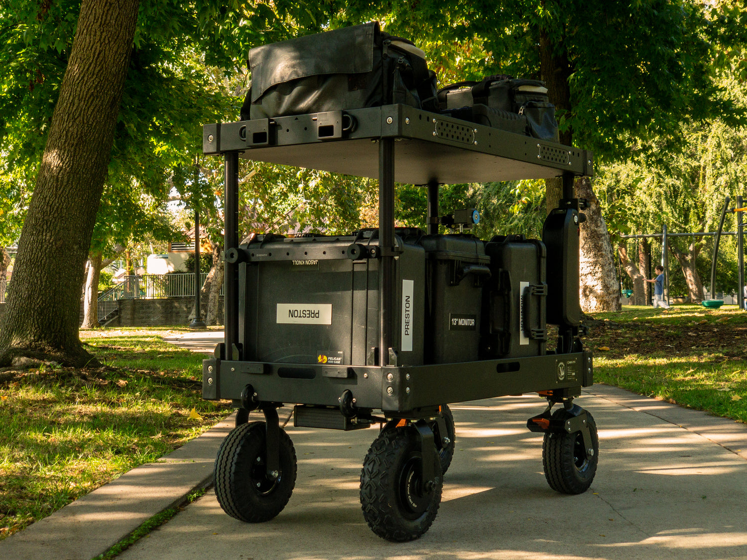 Motorized & Electric Wheel Kits For Camera, Grip, Film Carts – Make ...