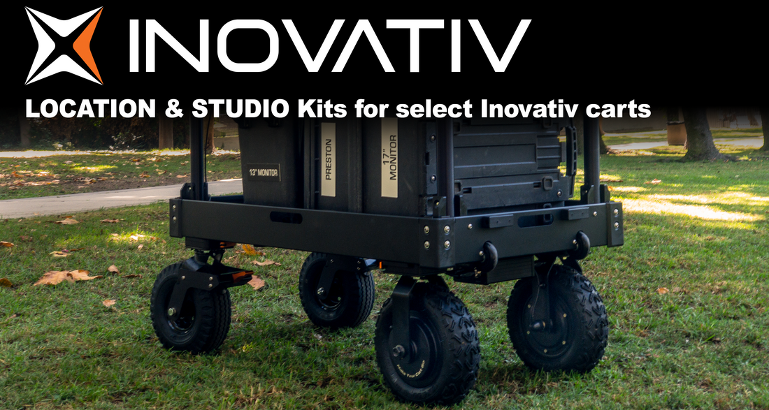 Motorized & Electric Wheel Kits For Inovativ Camera, Grip, Film Carts ...