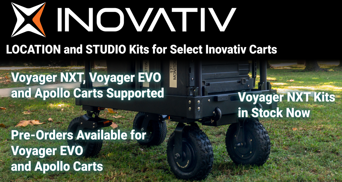 Motorized & Electric Wheel Kits For Inovativ Camera, Grip, Film Carts ...