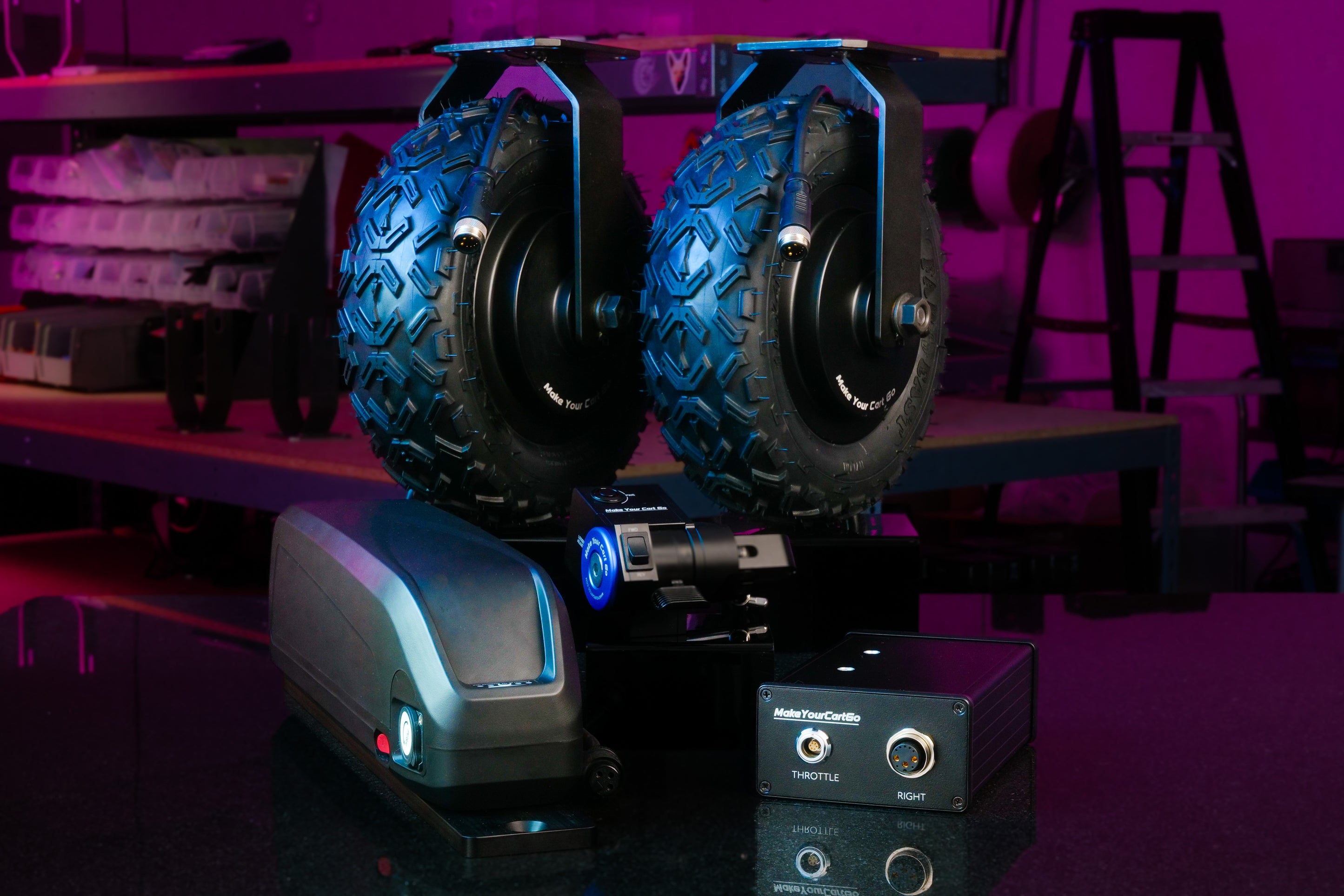 Motorized Wheels For Grip & Electric Camera Film Carts – Make Your Cart Go