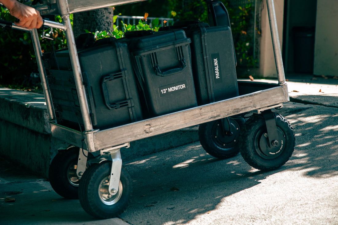 Motorized Wheels For Grip & Electric Camera Film Carts – Make Your Cart Go